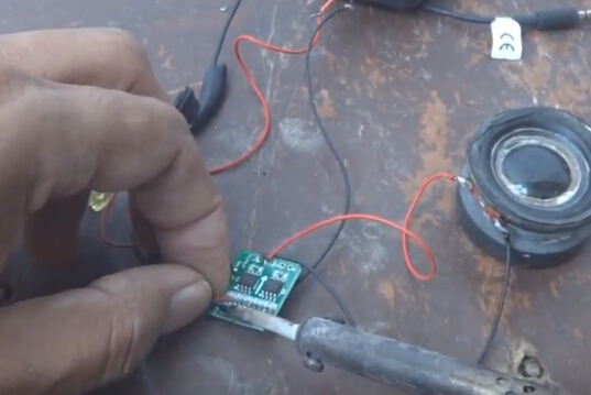 HT6872 2x3W Differential Power Amplifier Board Digital Class D Audio Power Amplifier Module 3.6-6.5V